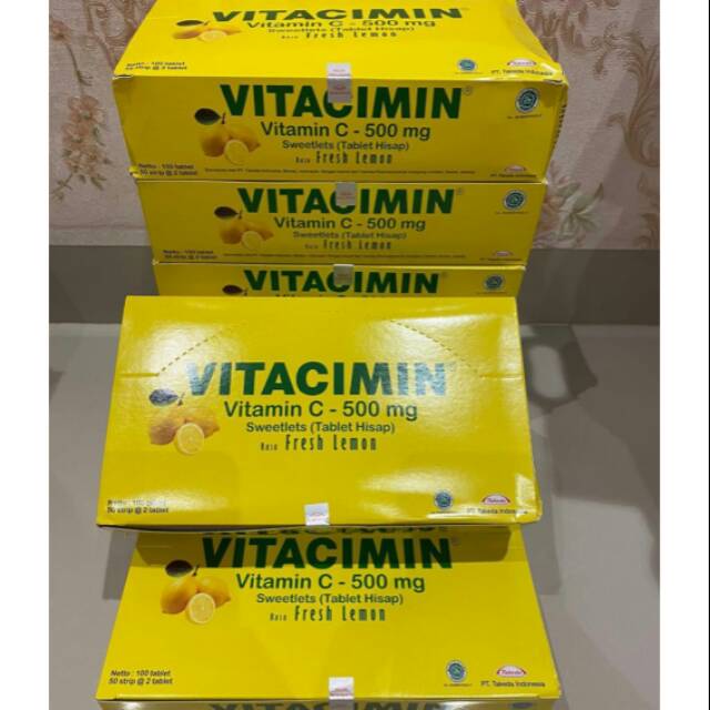 Vitacimin C - 500mg (lemon) | Shopee Philippines