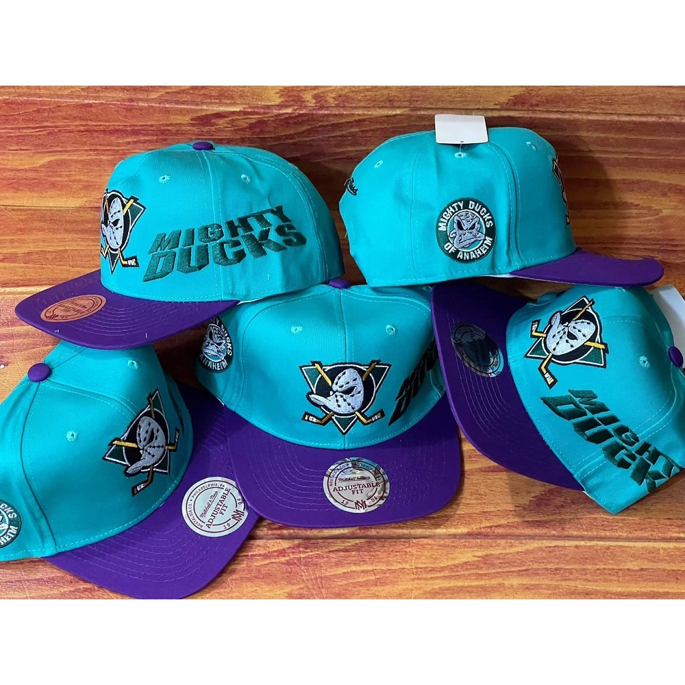 Mighty Ducks Adjustable Cap Fashion Snapback Hats for Outdoor Wear with ...