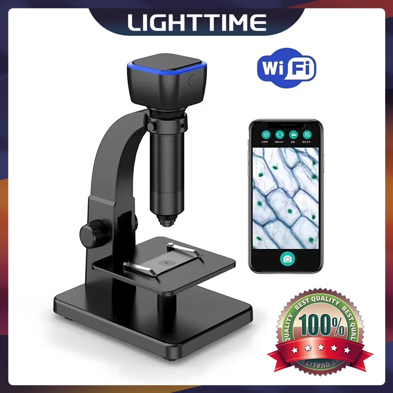 2000X Biological Digital Microscope 5MP WiFi/USB Connection Microscope ...