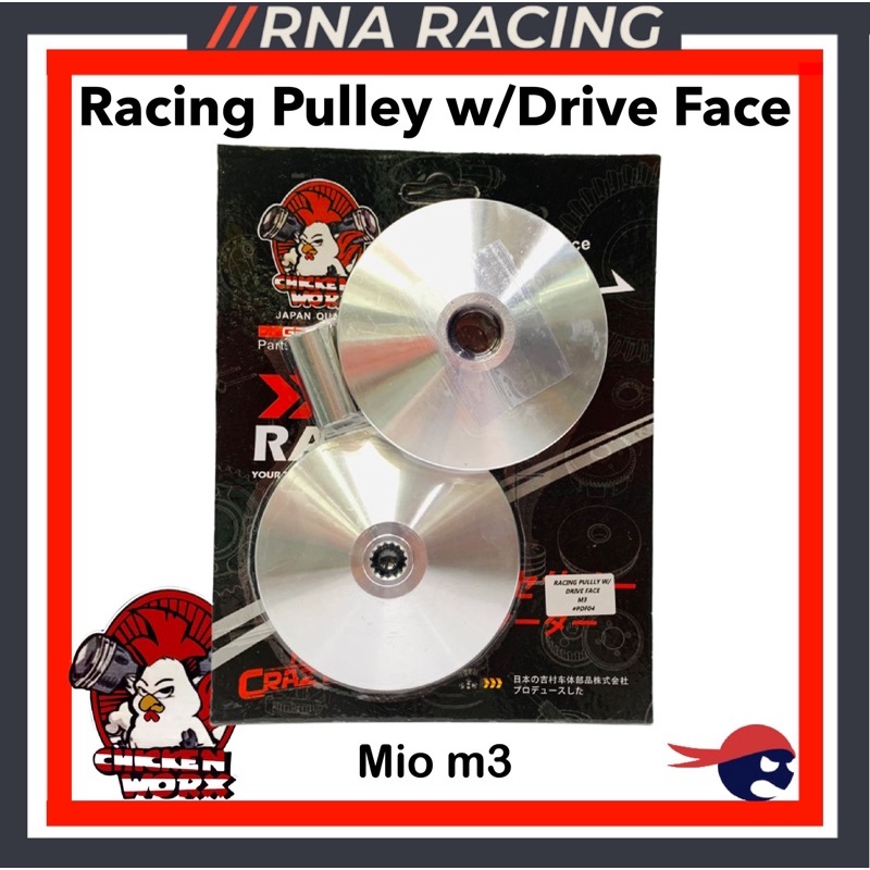 Pulley Set with Drive Face Mio i 125 m3 Chicken Worx | Shopee Philippines