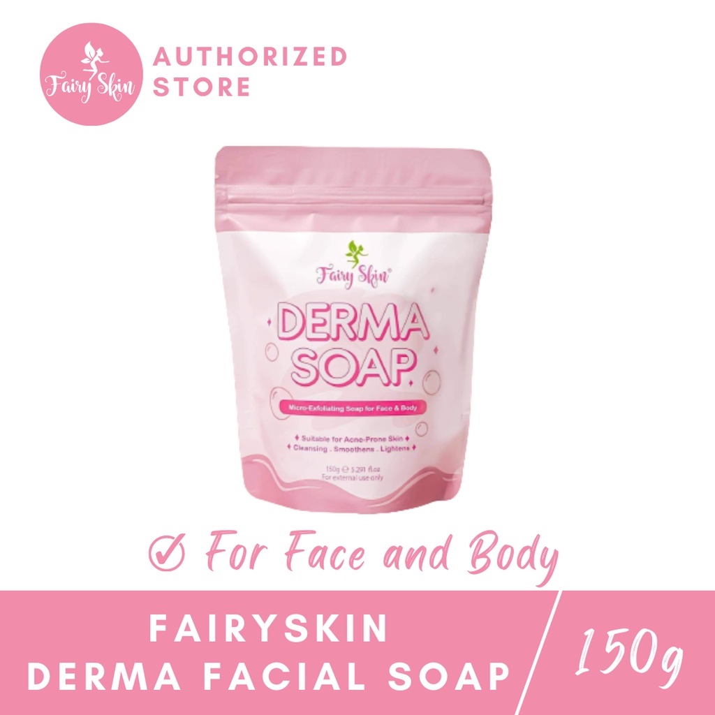 FairySkin Derma Facial Soap (150g) | Shopee Philippines