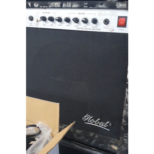 GLOBAL GA-50 50watts GA50 Guitar Amplifier | Shopee Philippines