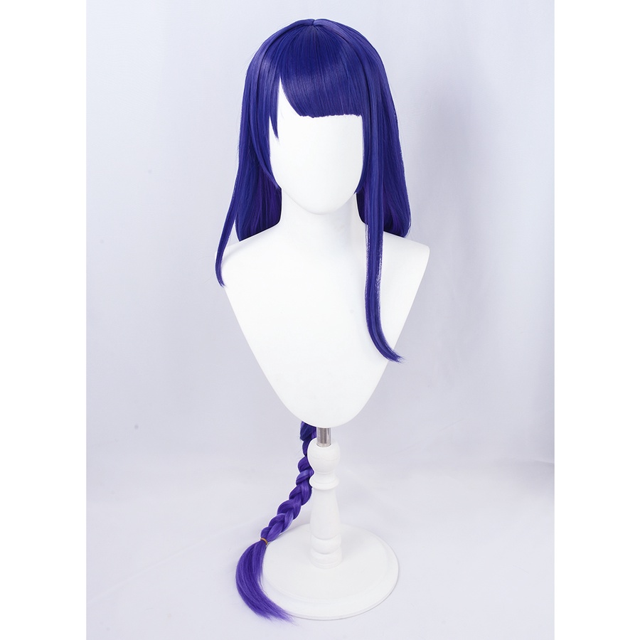 BSUNXXCOS Game Genshin Impact Cosplay Version Raiden Shogun Baal Wig ...