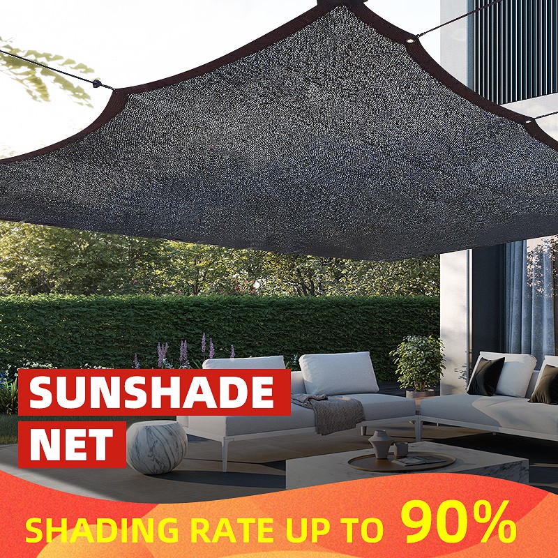 Fine UV Protection 90% Shade Net Black Outdoor Garden Net Farm Net ...