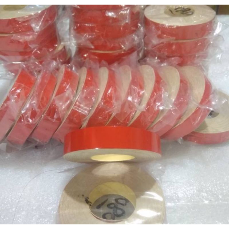 MERAH List Of Red Rims 5meter Length L 1cm | Shopee Philippines