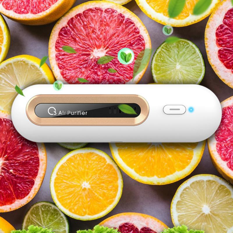 Refrigerator Deodorizer Rechargeable Sterilizer Fridge Air Purifier ...