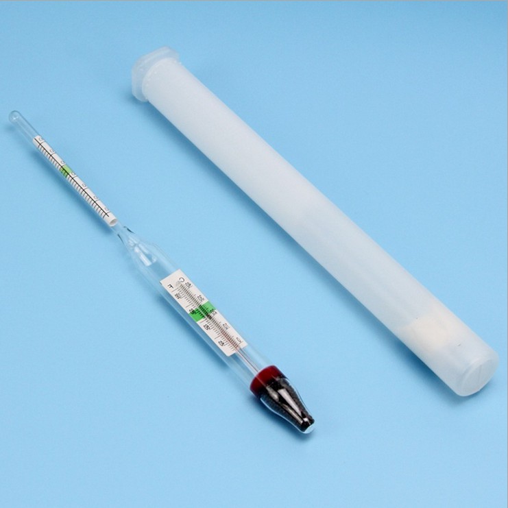 Aquarium Glass Hydrometer with Salt Marine Salinity Tester Meter ...