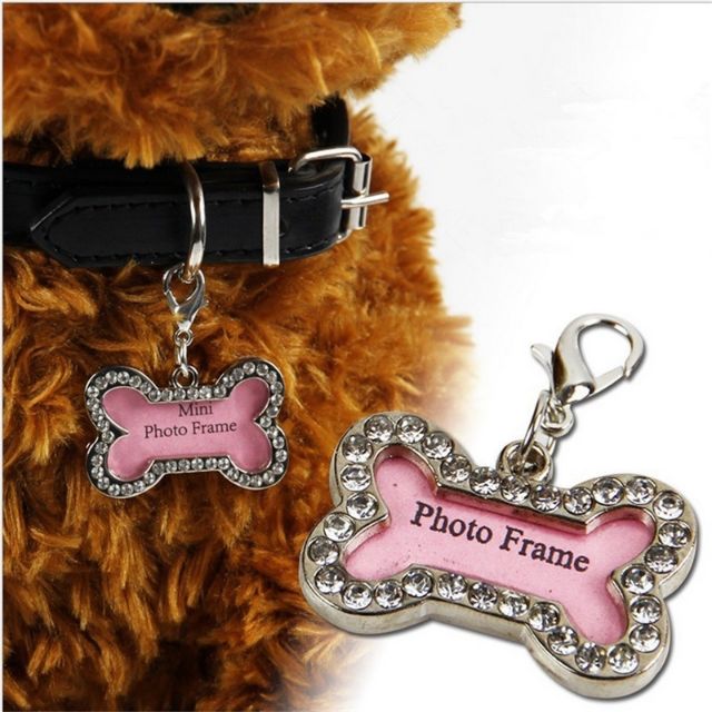 Bone Shape Dog And Cat Hanging Neck Tag | Shopee Philippines