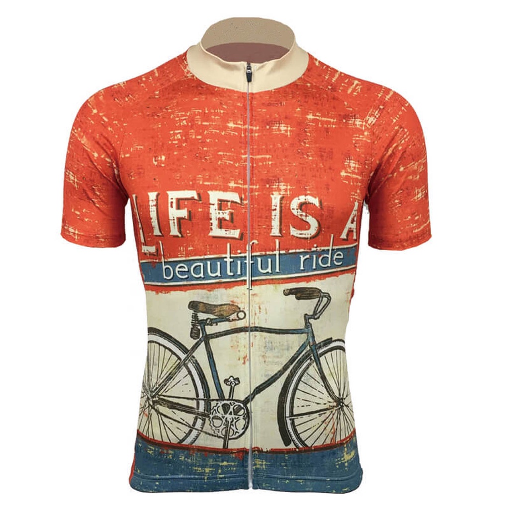 Ready Stock Short Sleeve Daily Mountain Bike Riding Top Bicycle Shirt ...