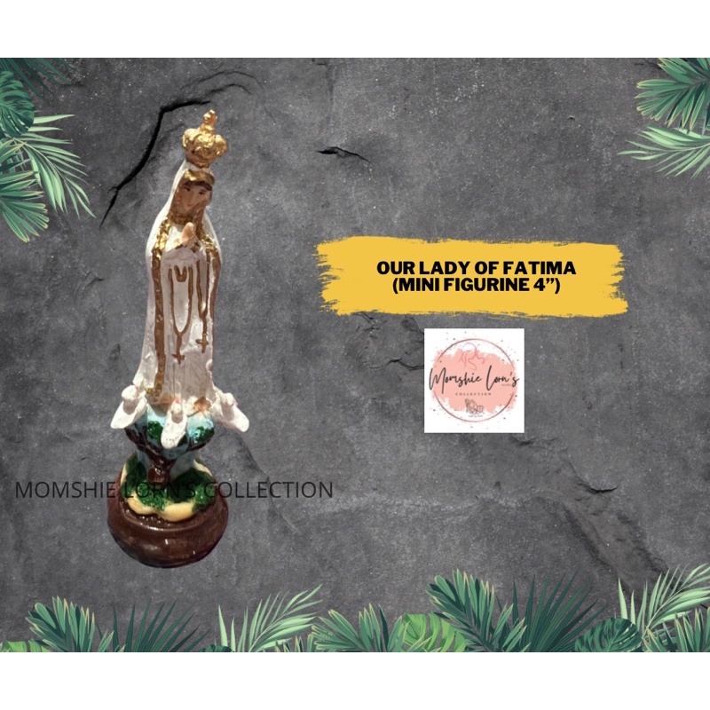 Our Lady of Fatima (Figurines 4" & 5.5") | Shopee Philippines