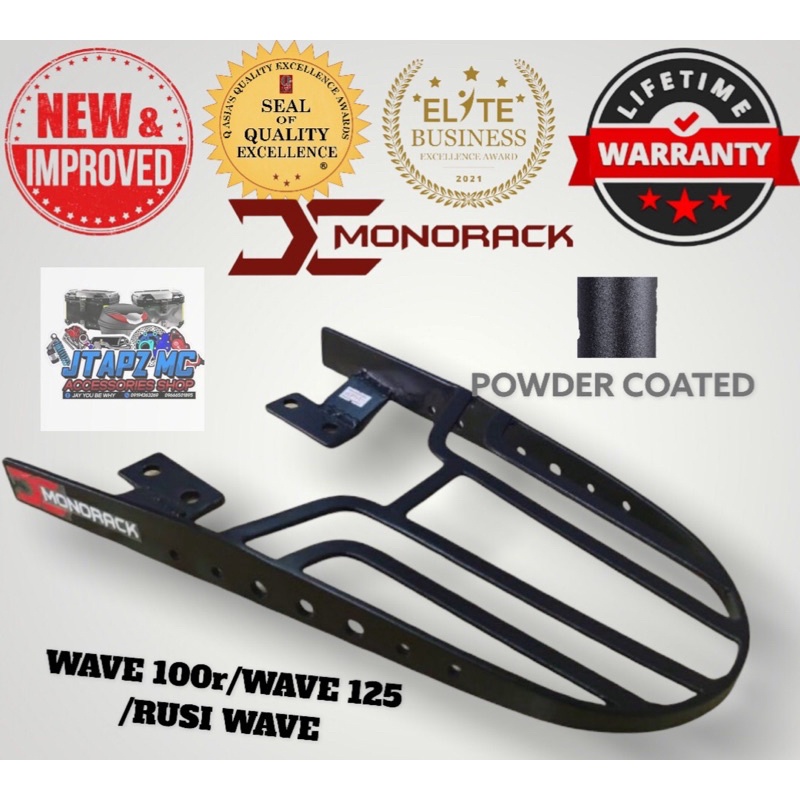 HONDA WAVE R 100/125/RUSI WAVE DC MONORACK BRACKET | Shopee Philippines