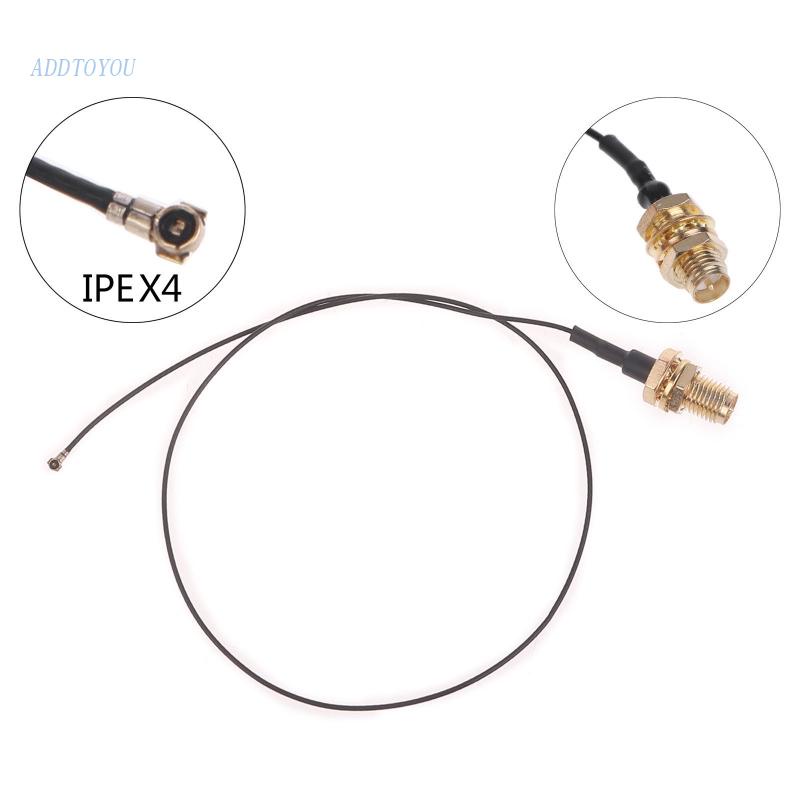 【3C】 1PC IPX IPEX U.FL to RP-SMA Female Pigtail Antenna Bulkhead Mount ...