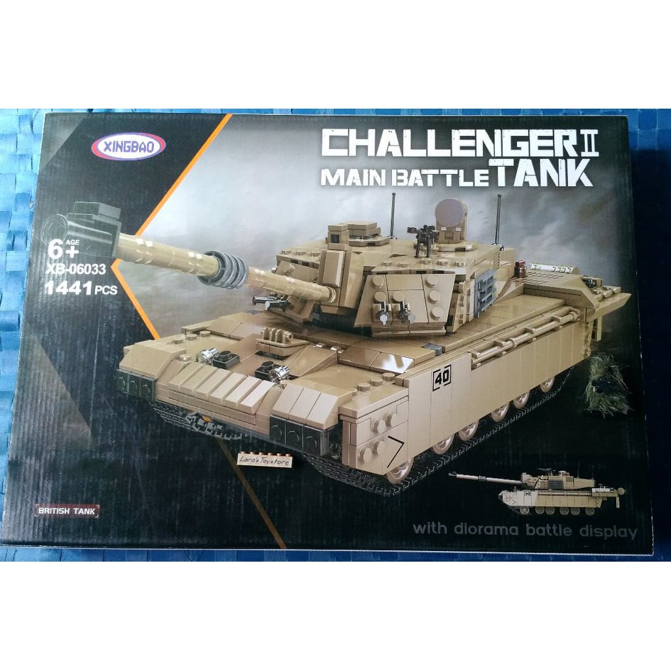 06033 Challenger II Main Battle Tank 1441pcs building blocks toys ...