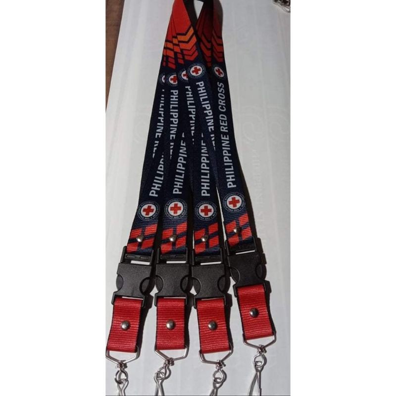 Red Cross Youth lanyard ID Lace sling id holder | Shopee Philippines