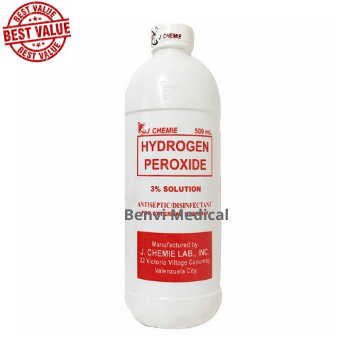 Hydrogen Peroxide 500ml 3% expiry 2026 | Shopee Philippines