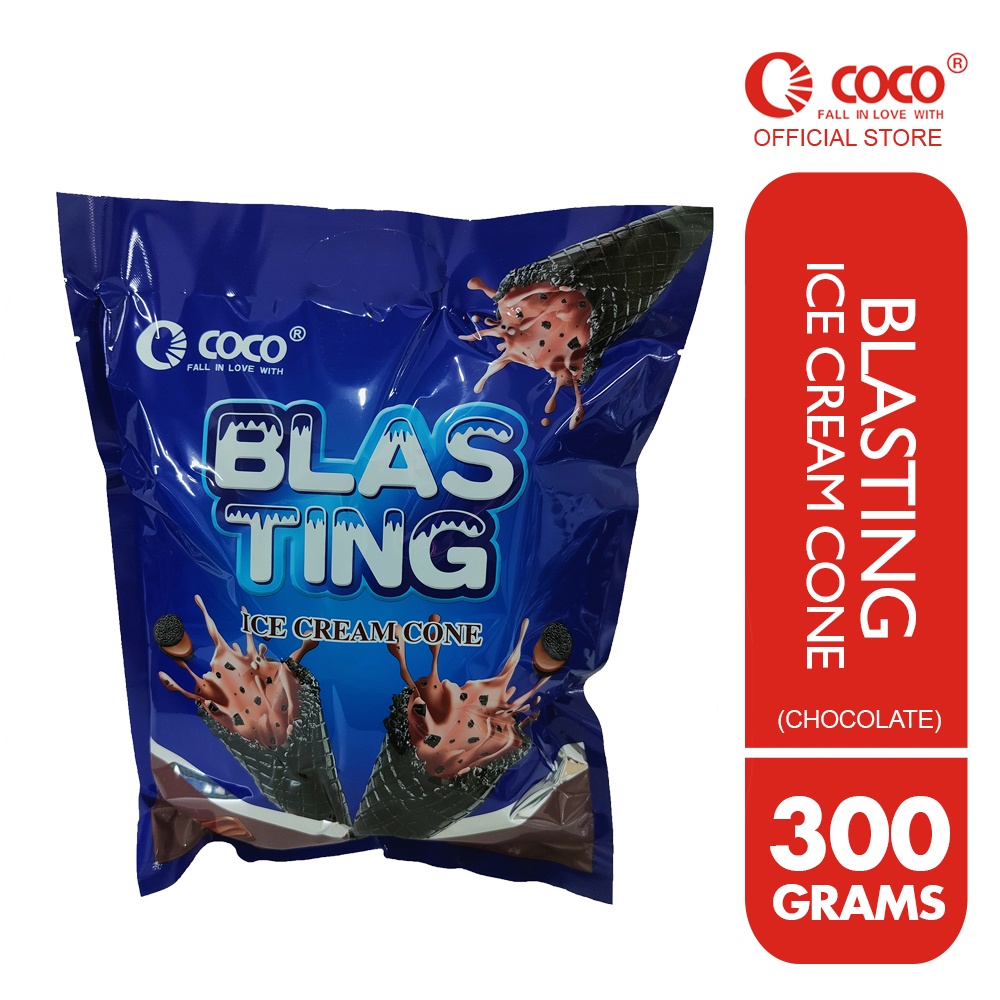 COCO Blasting Cone Chocolate Cone 300g | Shopee Philippines