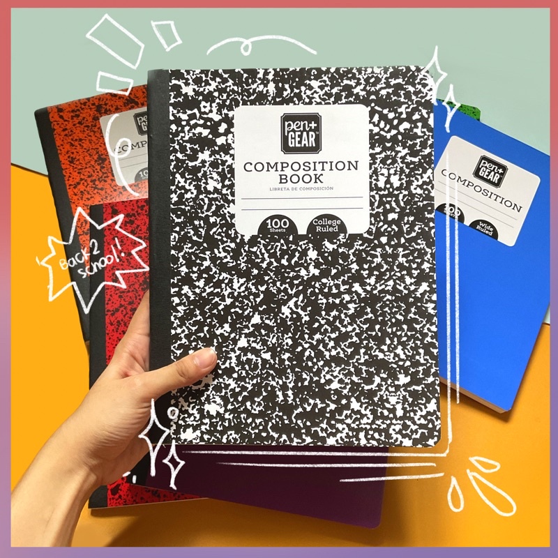 AESTHETIC Pen + Gear Color Composition Book | Notebook | Shopee Philippines