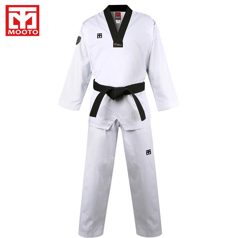 MOOTO Basic4 dobok Taekwondo Uniform for adults and children | Shopee ...