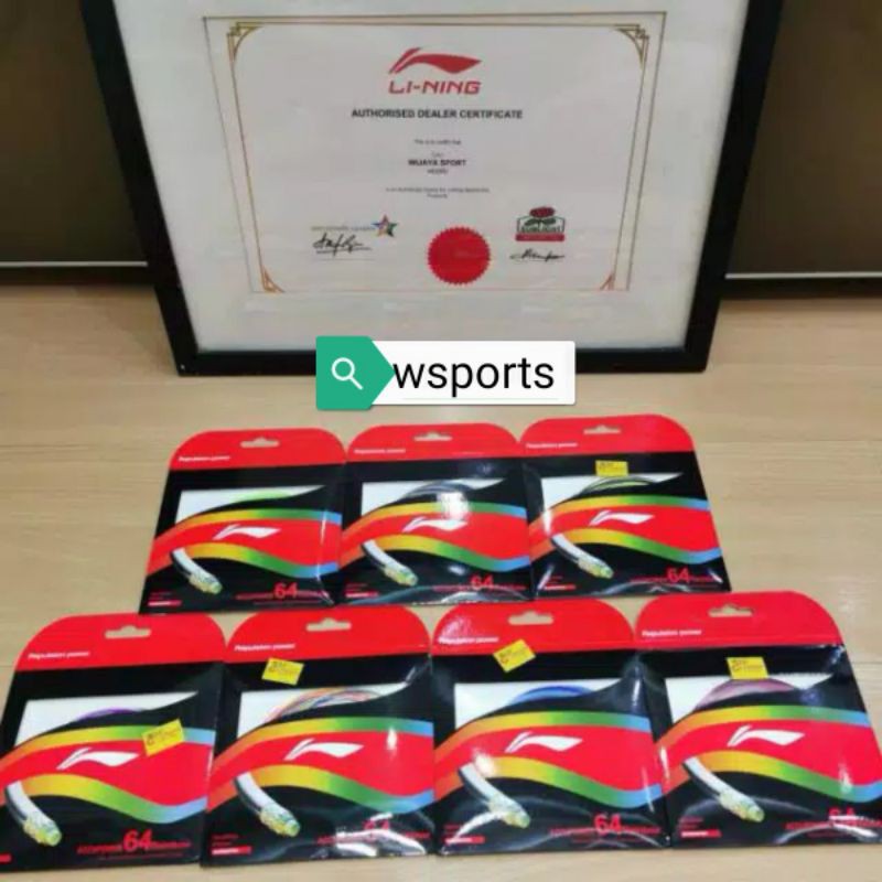 Original AP64 Rainbow AP 64 Badminton Lining Strings | Shopee Philippines