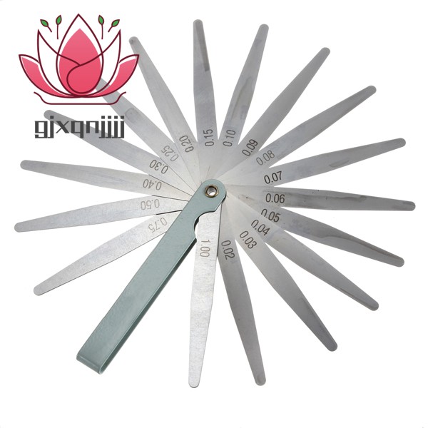 Filler Gauge Amazon.com: Feeler Filler Gauge 17 Blades Metric
