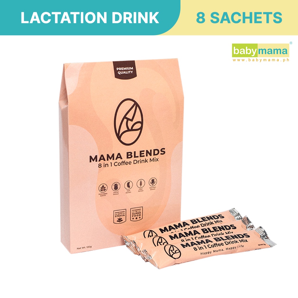 Mama Blends - 8 in 1 Coffee Drink Mix 15g 8 Sachets | Shopee Philippines