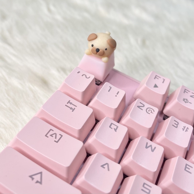 Cute Little Pug Artisan Keycaps | Shopee Philippines