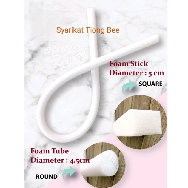 Magic Stick Span Panjang/Foam Tube Flower Deco/Flexible Foam Stick ...