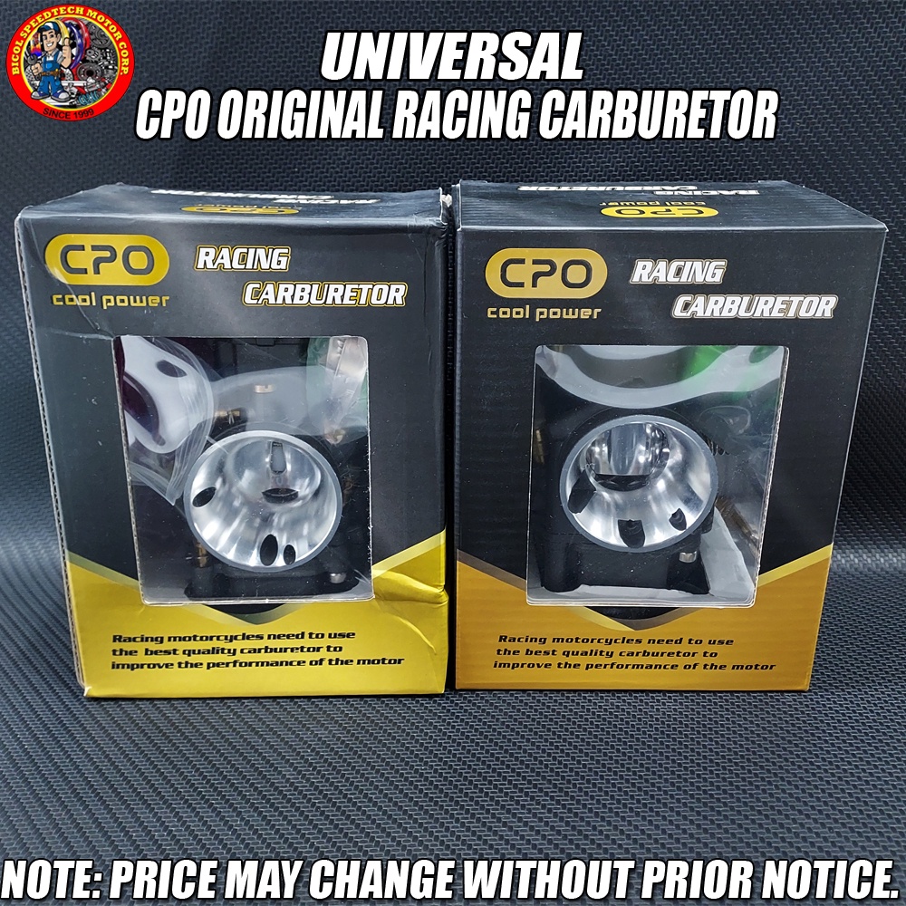 UNIVERSAL CPO ORIGINAL RACING CARBURETOR (UC04L3) | Shopee Philippines