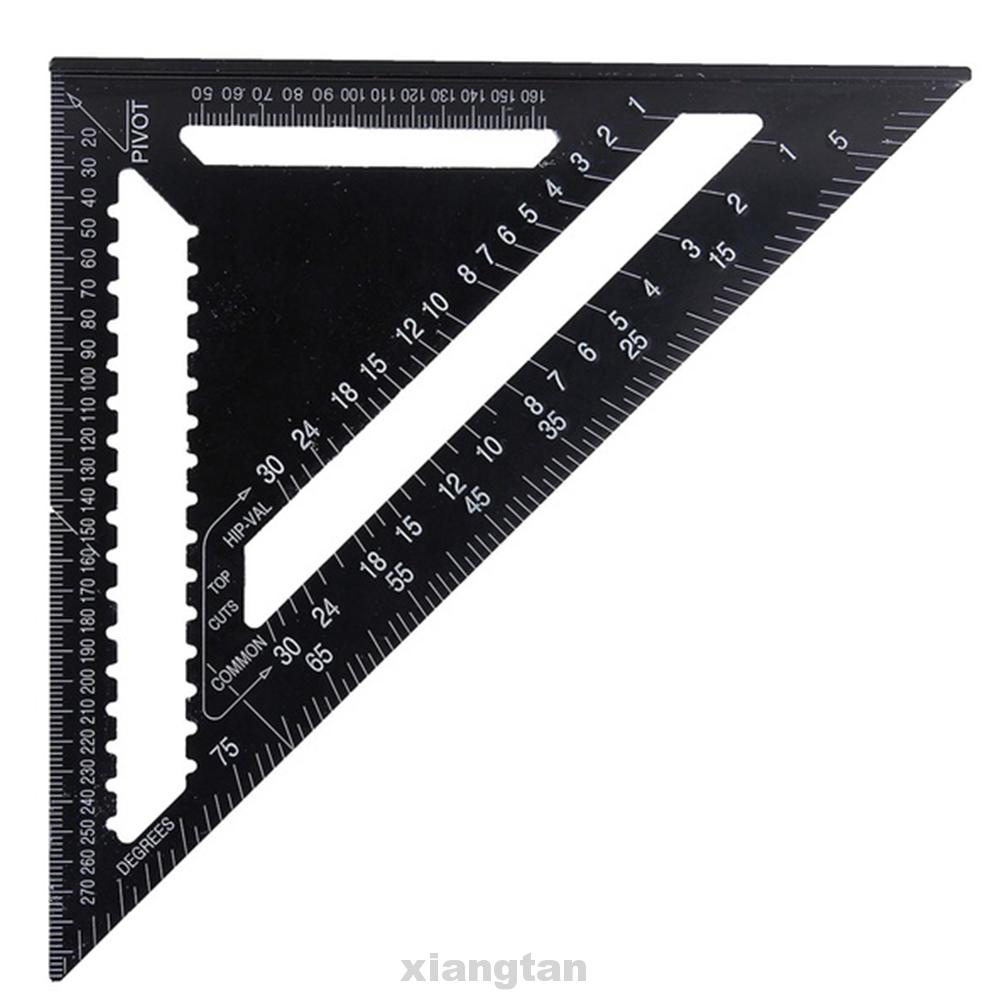 home life12 Inch Metric System Triangle Angle Square Speed Rafter ...