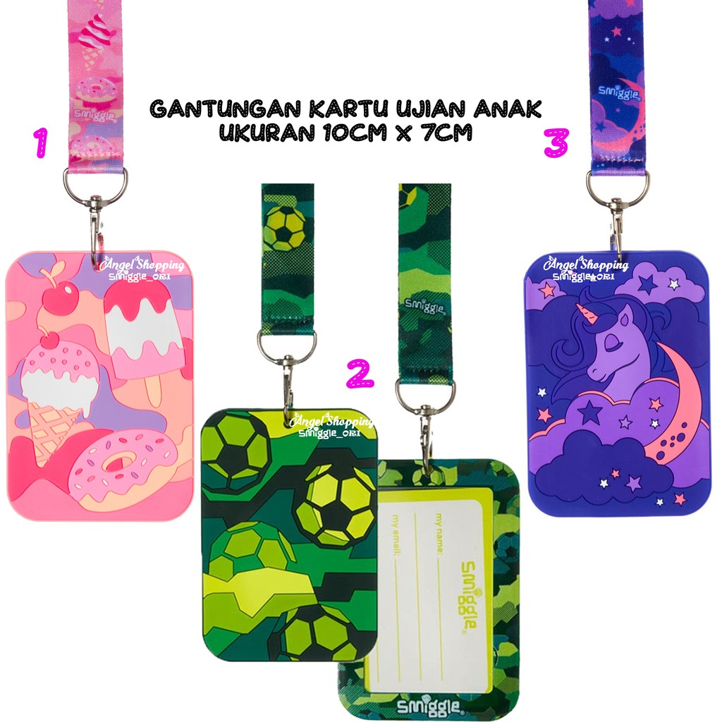 Smiggle LANYARD PASS ID | Scented AROMA | 100% ORIGINAL | Shopee ...