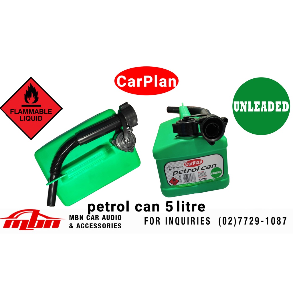 Car Plan Unleaded Fuel Tank 5 Liter (Green) | Shopee Philippines