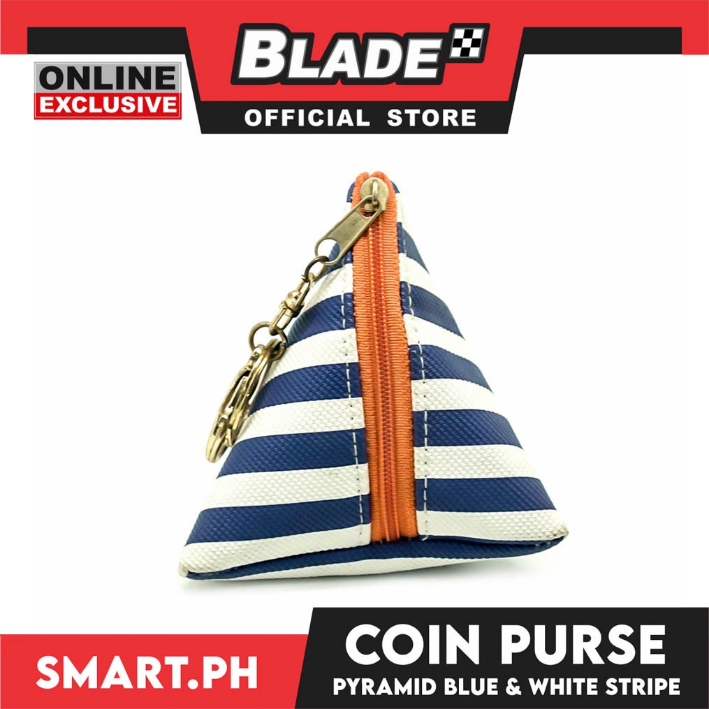 Gifts Coin Purse Wallet Pyramid Stripe (Assorted Design) | Shopee ...