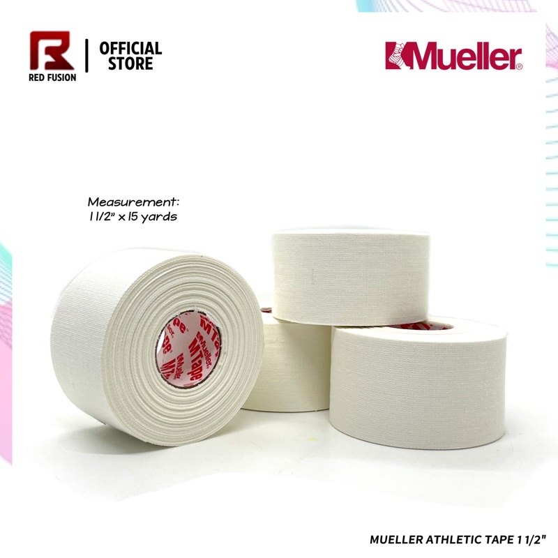 Mueller Athletic Tape: 1 1/2 Inch x 15 yards - Muscle Recovery | Shopee ...