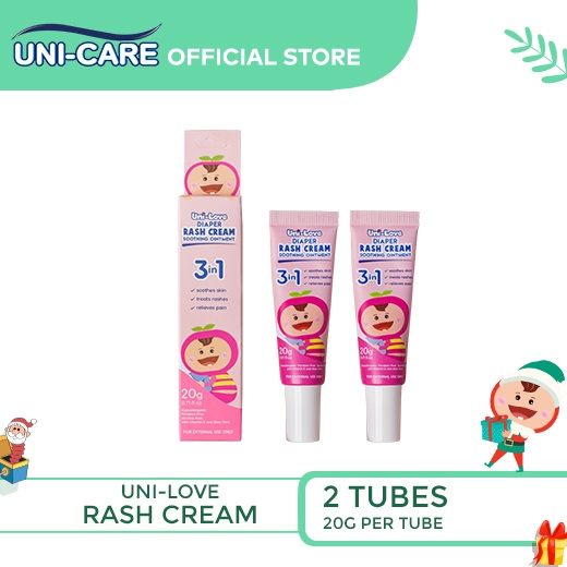 UniLove Rash Cream 20g Pack of 2 | Shopee Philippines