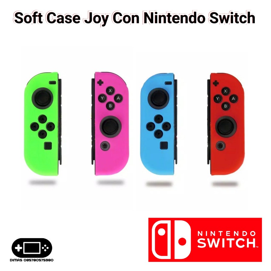 Nintendo switch joycon joy con V1 V2 OLED soft Silicone case | Shopee ...