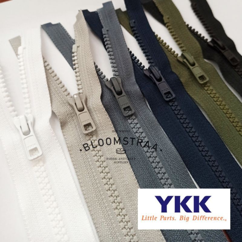 YKK Jacket Zipper 70cm YKK jacket Zipper 28” YKK Vislon Zipper 70 cm | Shopee Philippines