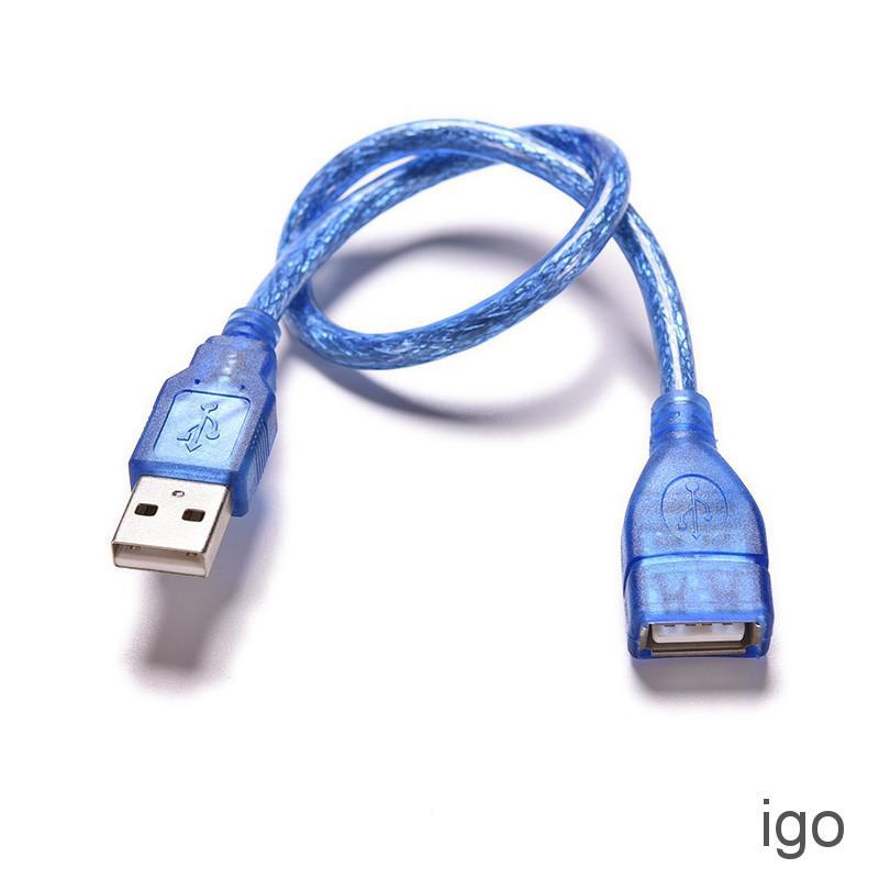 IGO Excellent Short USB 2.0 Type A Female To Male Extension Extender ...