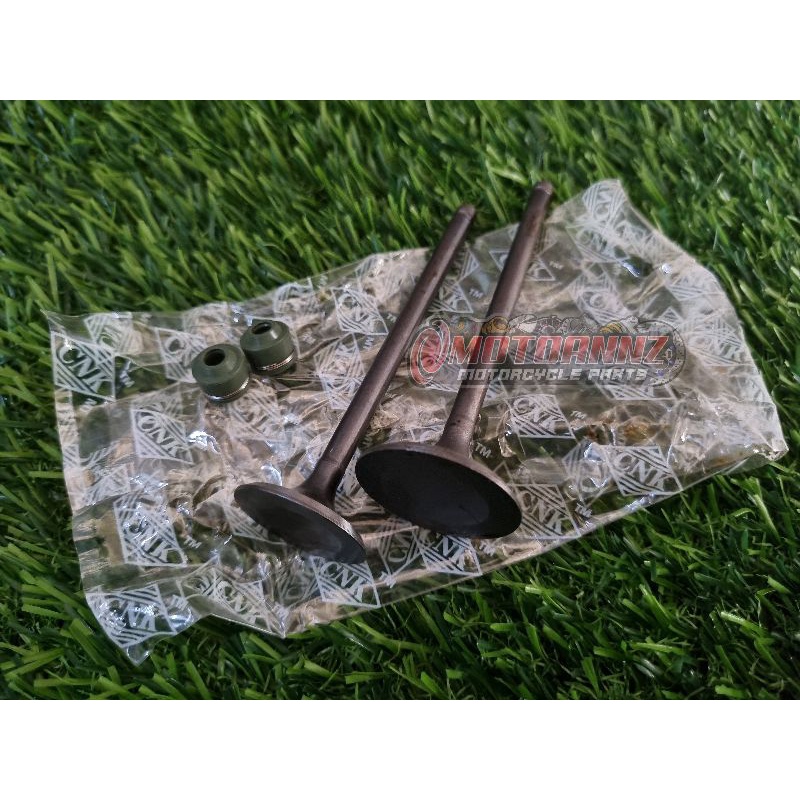 INTAKE & EXHAUST VALVE / ENGINE VALVE CG200 EURO KEEWAY CAFERACER 152 ...