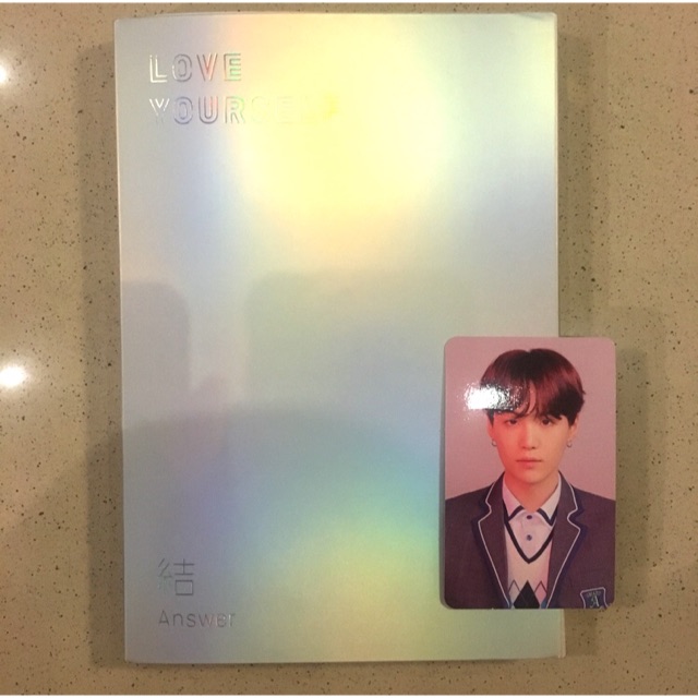 (+ Poster) BTS Love Yourself Answer L Version Album With Suga PC ...