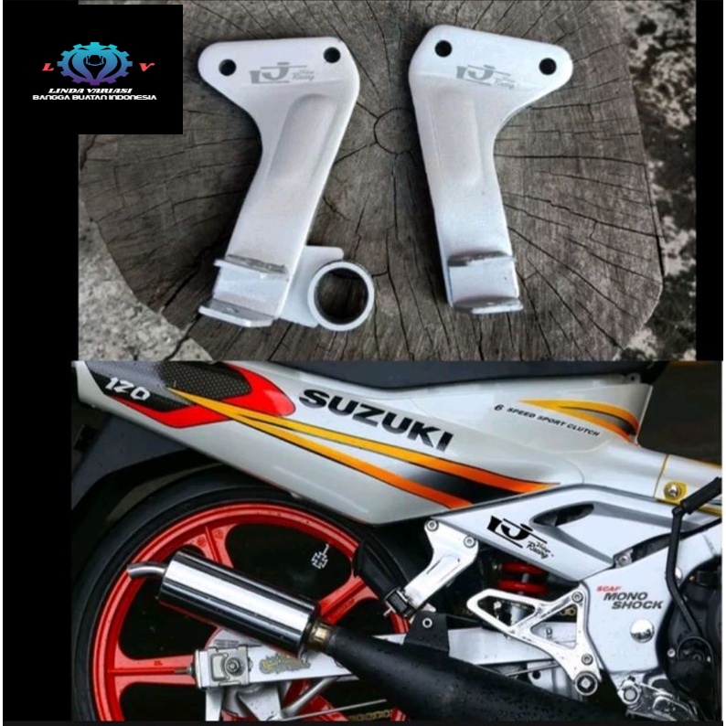 Bostep footstep footstep footstep Rear Footrest Suzuki satria rgv ...