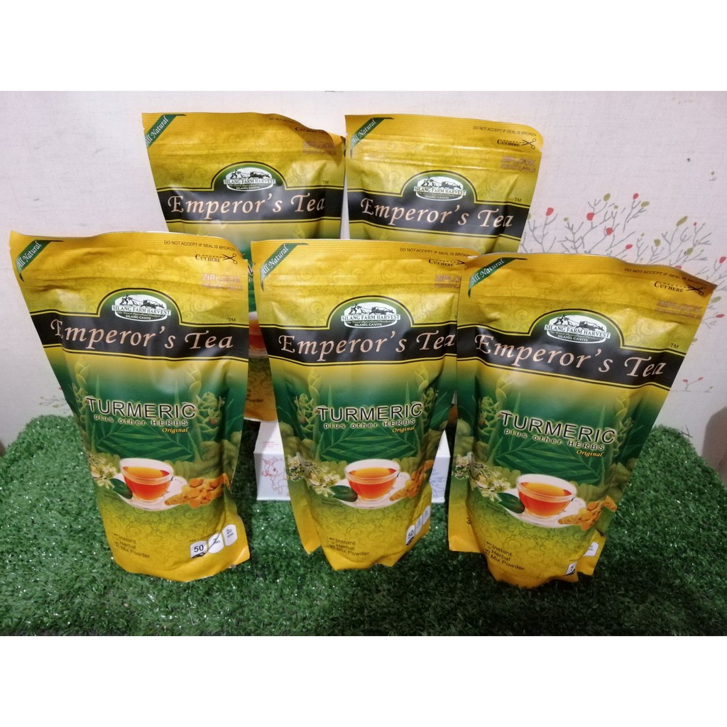 Emperors Turmeric Tea 15in1 (SET OF 5) | Shopee Philippines