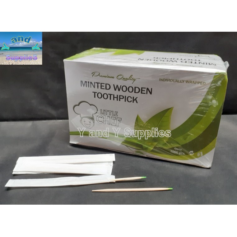 Minted Toothpick Individually Wrapped | Shopee Philippines