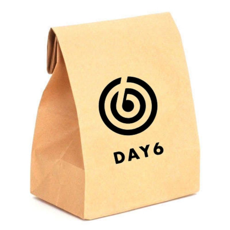 DAY6 MERCHANDISE SET POUCH UN-OFFICIAL CONSIST OF 12 PCS RANDOM MERCH ...