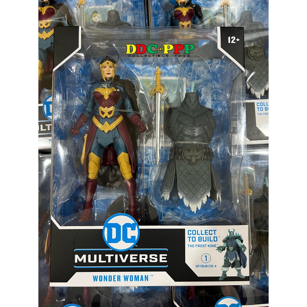 WONDER WOMAN - FROST KING BAF - DC MULTIVERSE ENDLESS WINTER McFarlane ...