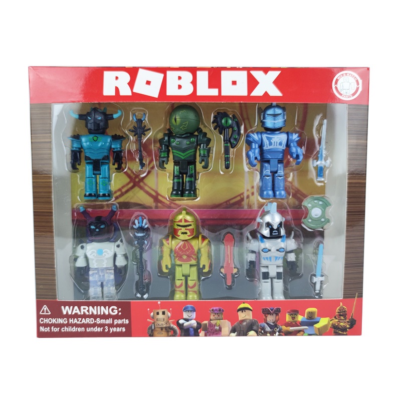 Roblox Figures Robot Riot 4 Figure Collection Pack Mix & Match Set ...