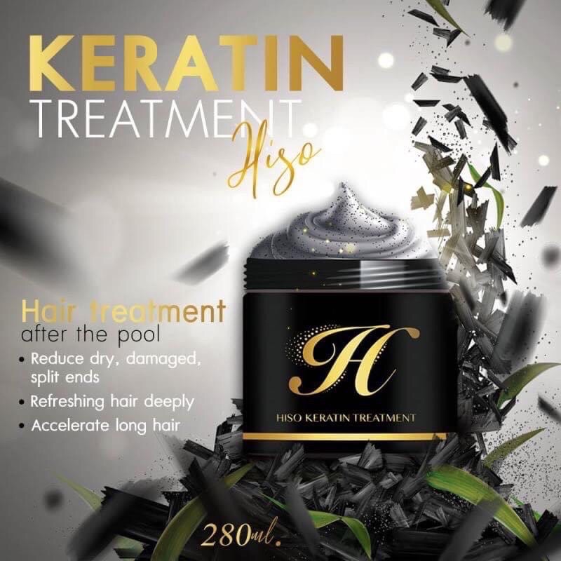 HISO KERATIN TREATMENT CONDITIONER FOR DAMAGED HAIR FROM THAILAND🇹🇭 | Shopee Philippines