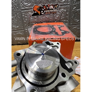 Pitsbike Cylinder Block Bore kit Steel Click Click125 click150 52.4mm ...