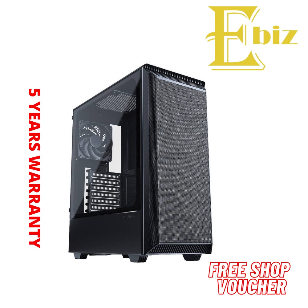 PHANTEKS ECLIPSE P300A MESH EDITION ATX TEMPERED GLASS CASING WITH 1 ...