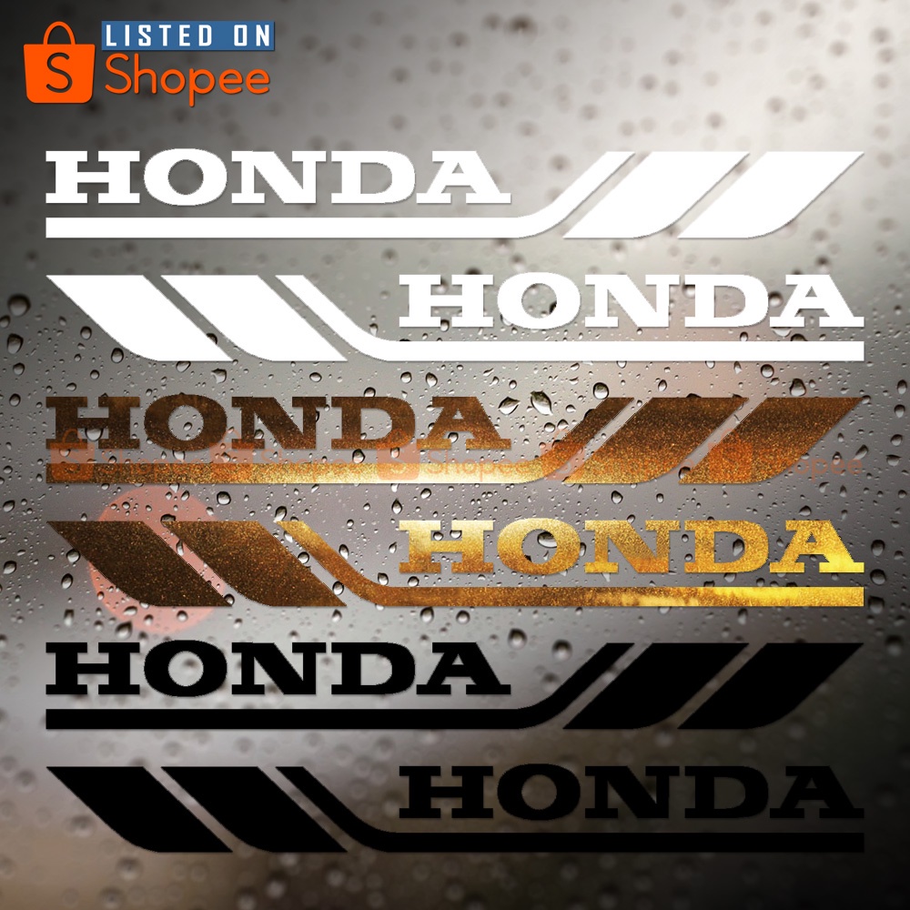 2x Honda Stickers | Racing | Decals | Stripes | Fairings | Vinyl ...