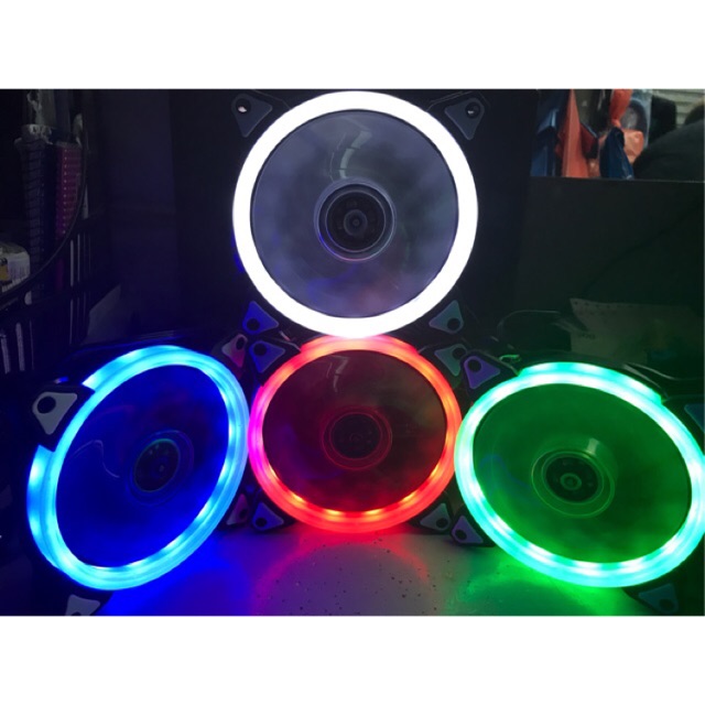 Kingbao cpu fan computer chassis fan with led 4 color and 5 color ...